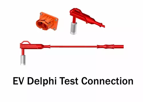 EV and HEV Delphi Power Connector Test Leads | Warwick Test Supplies