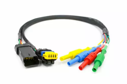 Delphi Sicma FCI 4way Connector Diagnostic Breakout Lead | Warwick Test ...